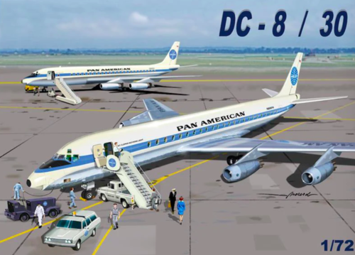 Mach2 110PAA DC-8/ 30 Pan Am