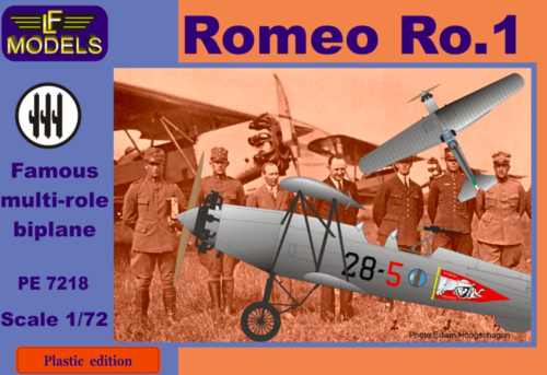 LF Models PE7218 Romeo Ro.1 Italy service early