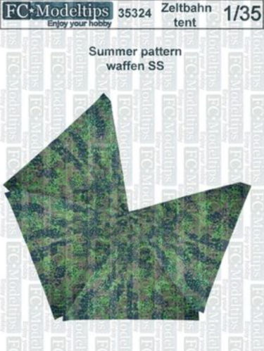 FC ModelTrend 35324 Zeltbahn tent for 4 person, summer pattern