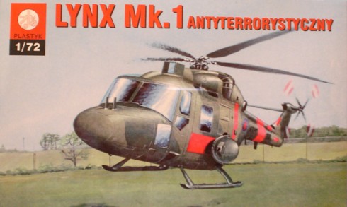 Plastyk 021 Westland LYNX Mk.1 (Antiteroristic Helicopter with video camera)