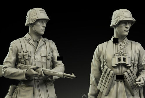 PanzerArt FI35-035 Waffen-SS Normandy set