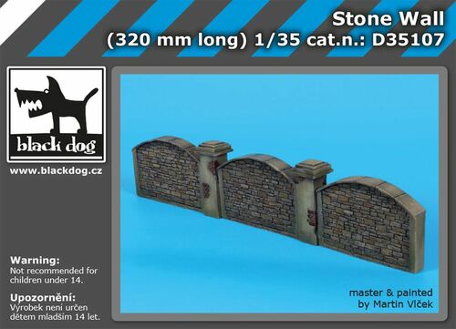 Black Dog D35107 Stone Wall