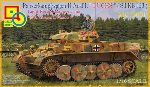 Classy Hobby 16001 PzKpfw. II Ausf. L Luchs 9th Panzer Division