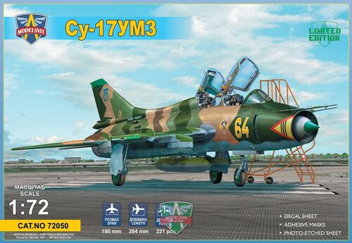 Modelsvit 72050 Su-17UM3 advanced two-seat trainer