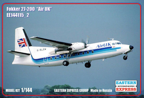 Eastern Express 144115-2 Fokker 27-200 "Air UK"