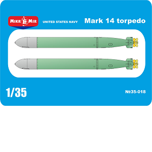 Mikromir 35-018 US Navy Mark 14 torpedo