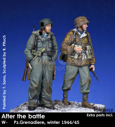 Rado Miniatures 35012 After the battle, W-SS Panzergrenadiere, winter 1944/45