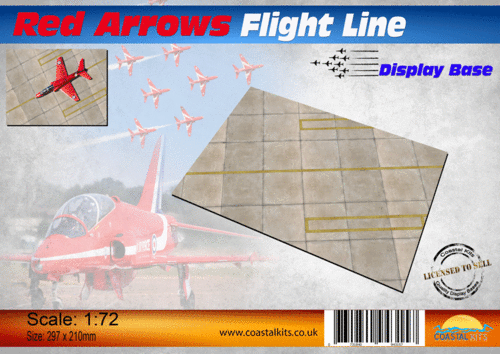 Coastal kits S675-72 1:72 Red Arrows Flight Line 297 x 210mm
