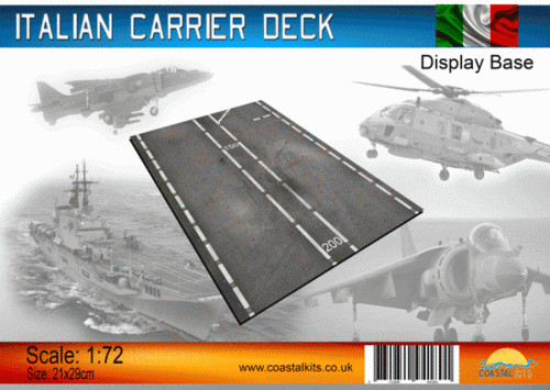 Coastal kits S635-72 1:72 Italian Carrier Deck 297 x 210mm