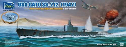 Riich.Models RS20001 USS Gato SS-212 submarine 1942