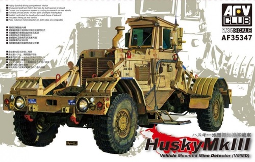 AFV Club 35347 Husky Mk III Vehicle Mounted Mine Detector (VMMD)