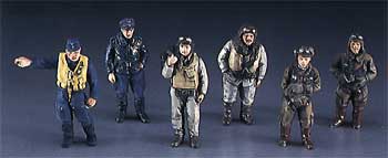 Hasegawa X48-07 WWII Pilot Figure Set