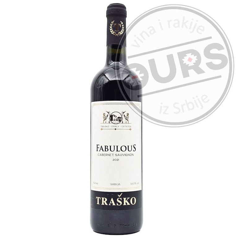 Traško Fabulous Cabernet Sauvignon 0,75L