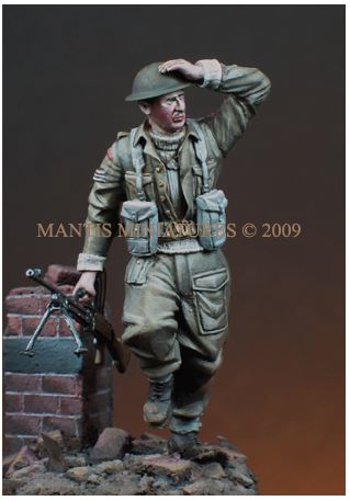 Mantis Miniatures 35004 British Infantryman Europe 1944-45