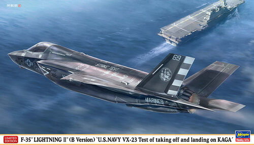 Hasegawa 02488 F-35 Lightning II (B Version) 'U.S. Navy VX-23 Test Of Taking Off And Landing On Kaga'