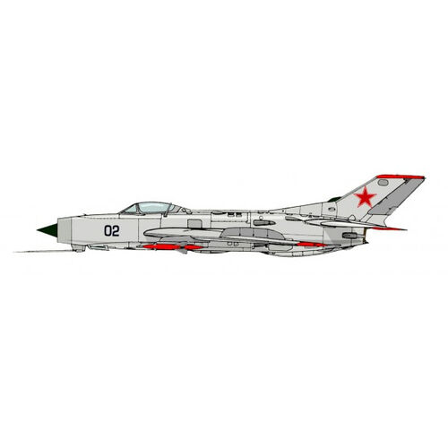 Omega Models 72184 Mikoyan-Gurevich MiG-19 SM-12PM (Soviet Union)