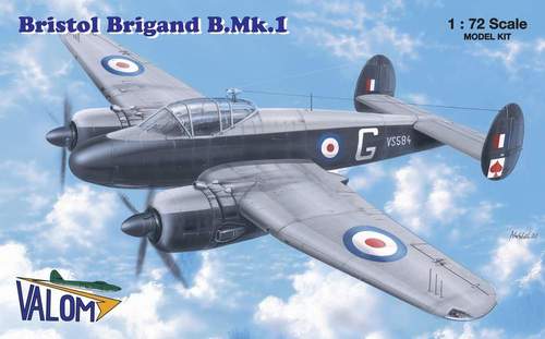 Valom 72030 Bristol Brigand B.Mk.I British light and fast bomber