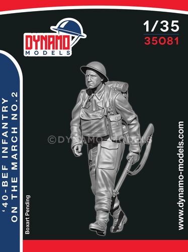 Dynamo-Models 35081 40’ BEF Infantry On The March No.2