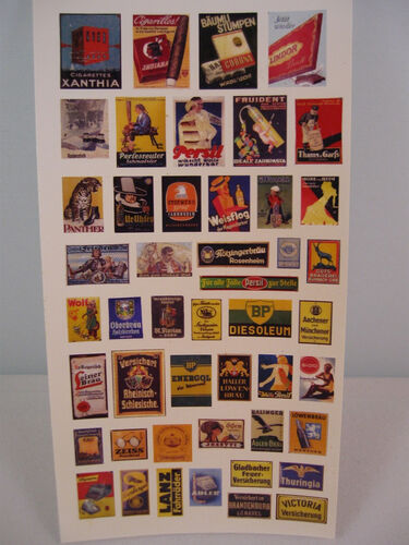 Reality in Scale 35009 Enamel German Advertising Signs