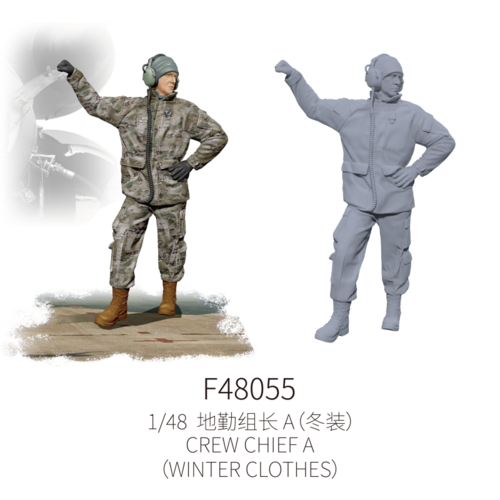 Galaxy-Model F48055 Crew Chief A (Winter Clothes)