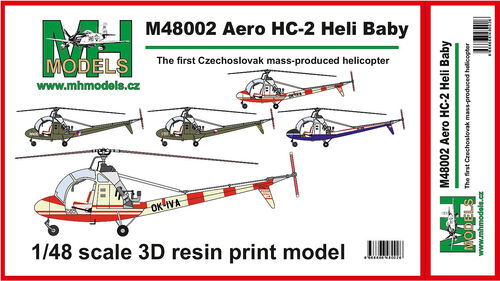MH Models M48002 Aero HC-2 Heli Baby