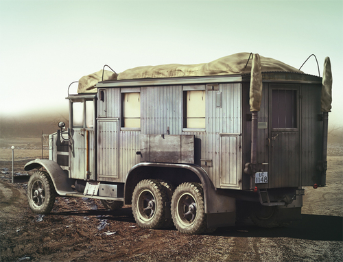 ICM 35462 Krupp L3H163 Kfz.72 WWII German Radio Communication Truck