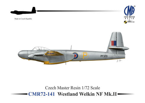 Czech Master Resin 72-141 Westland Welkin NF.II