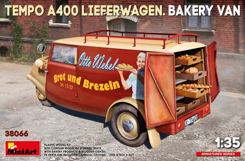 MiniArt 38066 Tempo A400 - Lieferwagen Bakery Van