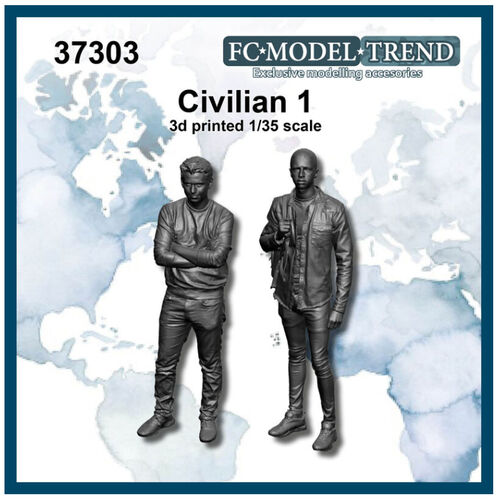 FC ModelTrend 37303 Civilian Set 1 (3D-printed)