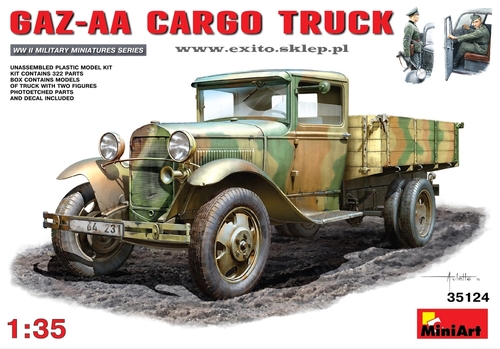 MiniArt 35124 GAZ-AA Cargo Truck