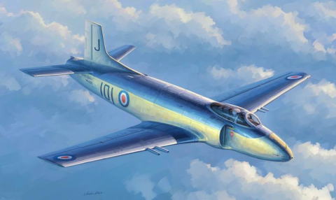 Trumpeter 02866 Supermarine Attacker F.1 Fighter