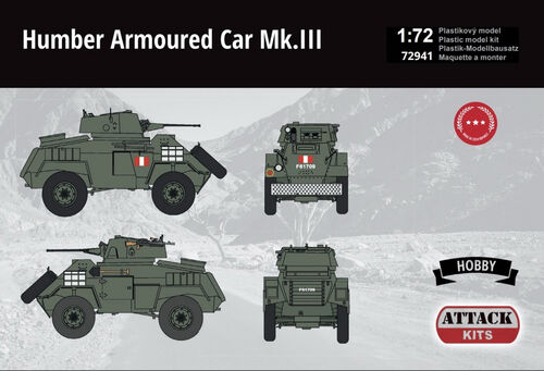Attack 72941 Humber Armoured Car Mk.III (Hobby Line)