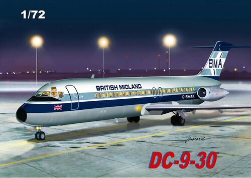 Mach2 GP112BMA McDonnell Douglas DC-9-30 British Midland