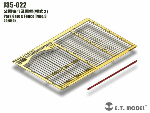 ET Model J35-022 Park Gate and Fences Type 3