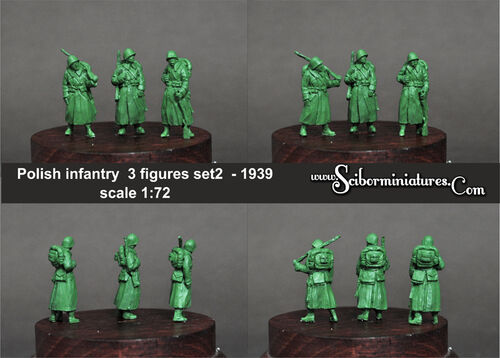 Scibor Monstrous Miniatures 72HM0066 Polish Infantry Set 2 1939
