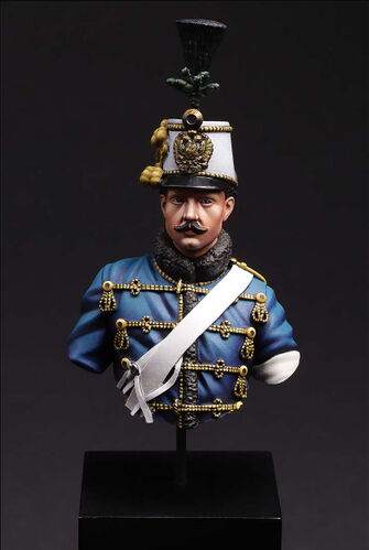Vice 75 Miniatures 16017 Austrian Hussar (K.K. Husaren-Regiment Furst Franz Zu Liechtenstein Nr.9) - Second Schelswig-Holstein War 1864