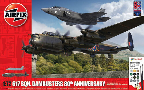 Airfix 50191 617 Sqn. Dambusters 80th Anniversary (F-35B Lightning II And Avro Lancaster B.III (Special))