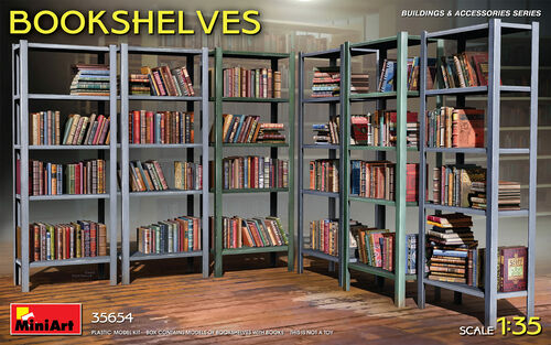 MiniArt 35654 Bookshelves