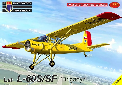 Kovozavody Prostejov 72385 Let L-60S/SF "Brigadýr"
