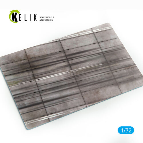 KELIK KS72001 Concrete Plates Type 1 Base - Acrylic 3mm (280mm x 180mm) (170g)