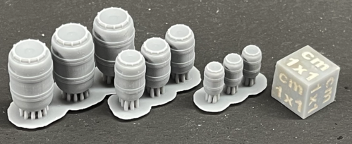 EMP3D 35050102 Beczki plastikowe 30 litrów - 3 sztuki