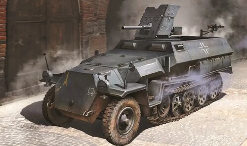 Dragon 6983 Sd.Kfz.251/10 Ausf.C w/3.7cm Pak