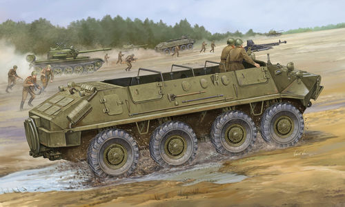Trumpeter 01542 Soviet BTR-60P APC