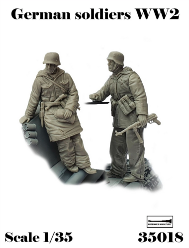 Ardennes Miniature 35018 German soldiers WW2 2