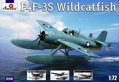 A-Model 72210 Grumman F4F-3S 'Wildcatfish' Floatplane Version of F4F-3 "Wildcat"
