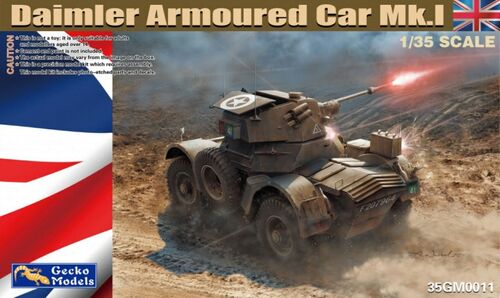 Gecko Models 35GM0011 Daimler Armoured Car Mk.I