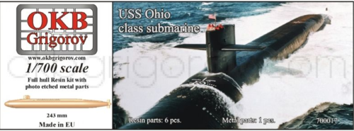 OKB Grigorov N700017 USS Ohio class submarine