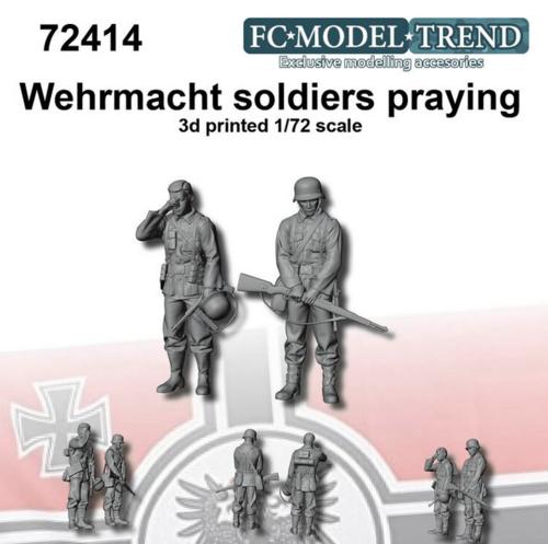 FC ModelTrend 72414 Wehrmacht soldiers praying