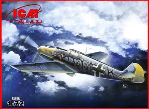 ICM 72135 Messerschmitt Bf 109E-7/B