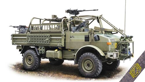 ACE 72458 JACAM 4x4 Unimog for long-range patrol missions